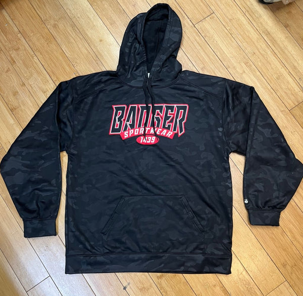 Men's •Badger Sport • MonoCam Embossed Hood black large – ShooDog.com